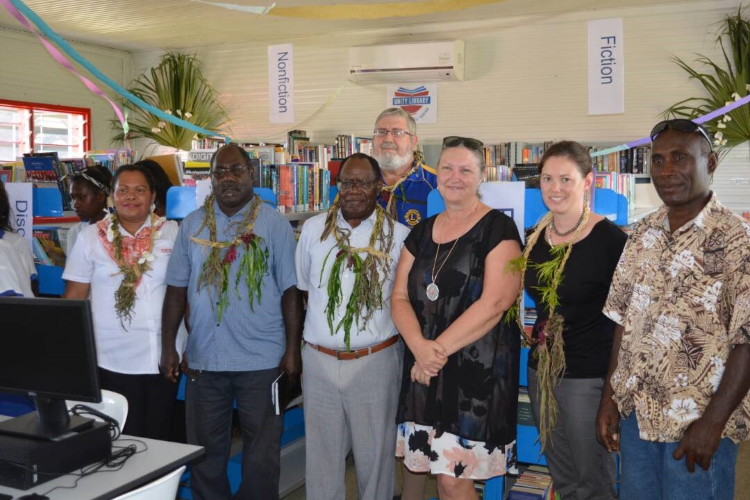 Unity Library in Buka receives new building