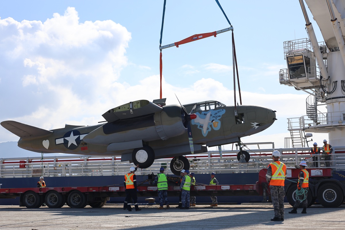 History Comes Home on the Wings of a HellN Pelican