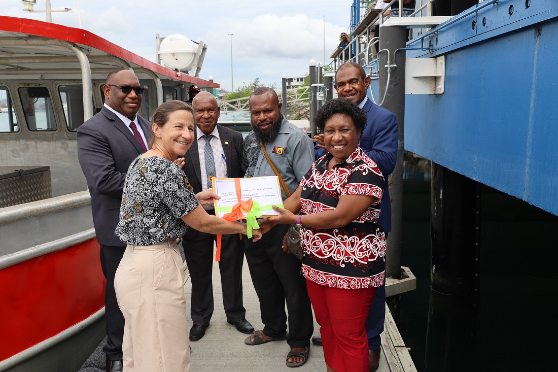 MV Eileen Gifted by Australia to Western PHA