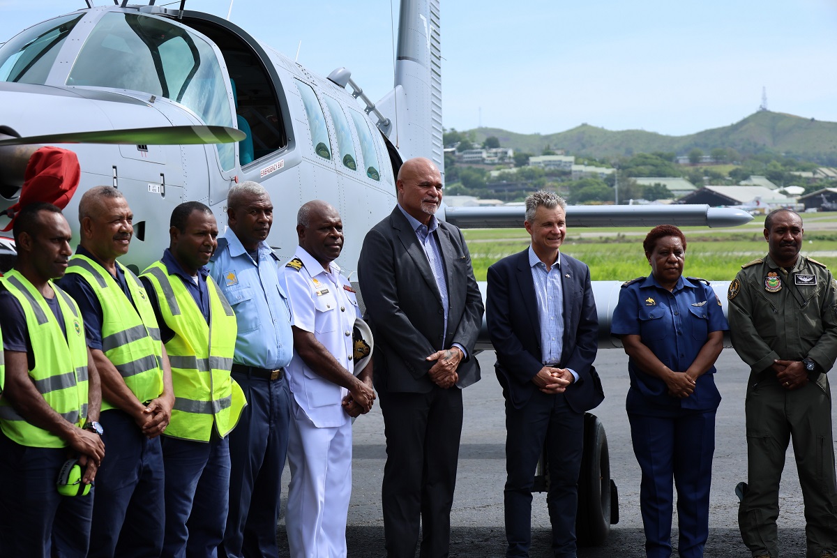 Gifting of PAC-750 to the PNG Defence Force